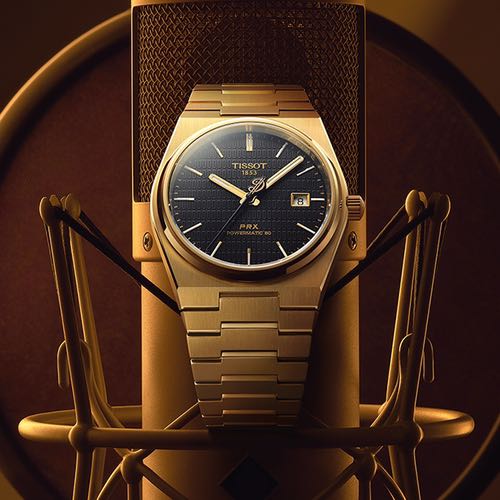 Tissot Prx Gold Black – Times Keepers